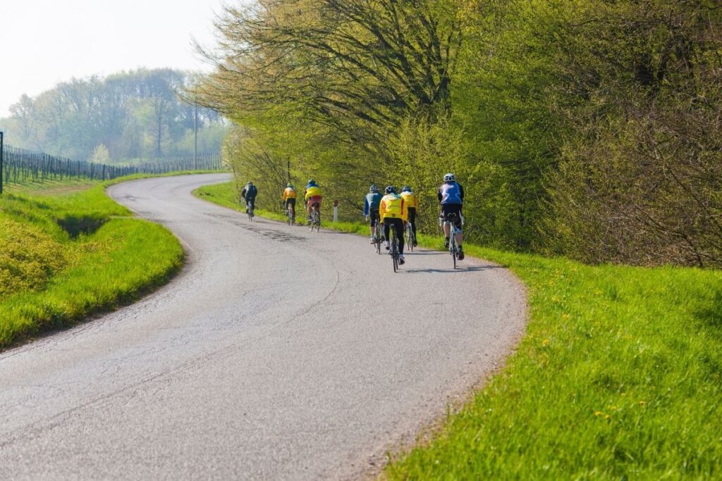 Il Ciclismo sul Montello con ristoro alla Locanda al Cacciatore